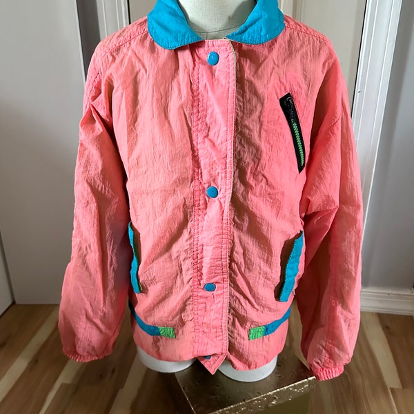 Neon Windbreaker - Etsy