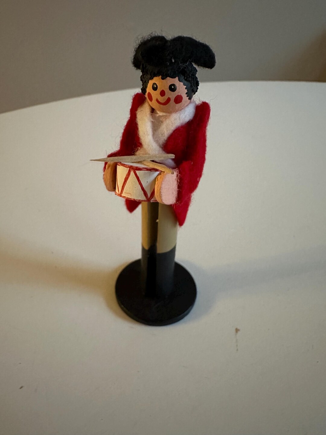 Vintage Clothespin Figure Ornament Dressed as Colonial Drummer 4.5 ...