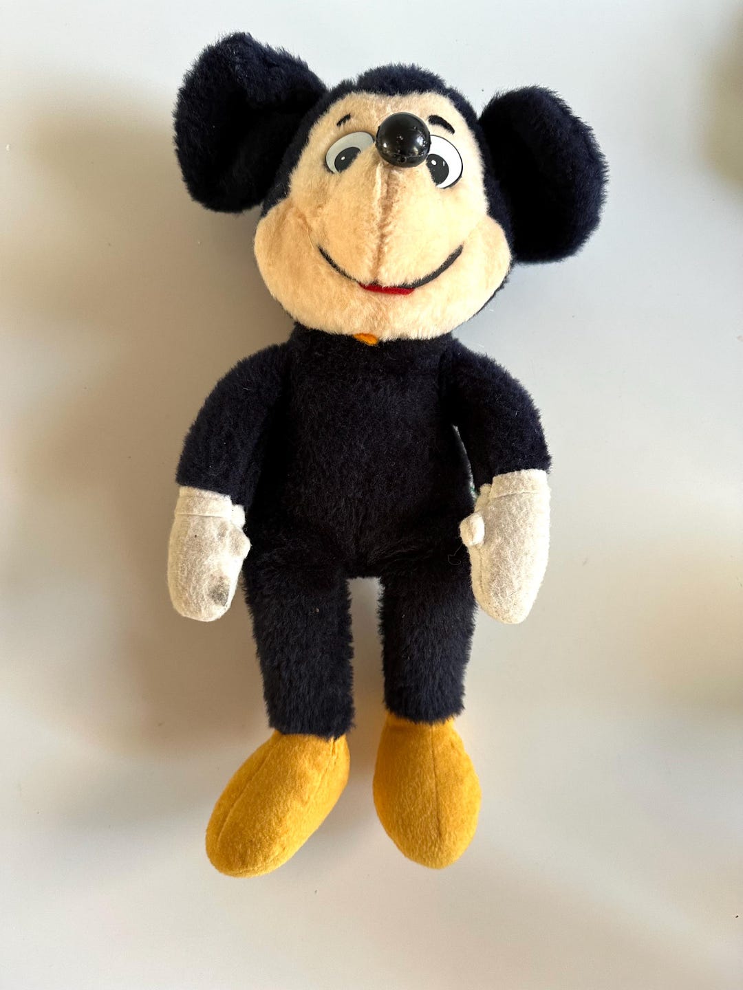 Vintage Mickey Mouse Plush, Knickerbocker Stuffed Disney Toy - Etsy