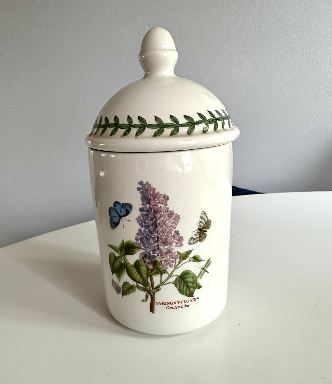 Portmeiron Botanic Garden Canister Jar With Lid Flowers and - Etsy