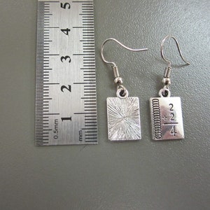 Math Earrings, Maths Earrings, Sum Earrings, Maths Book Earrings ...