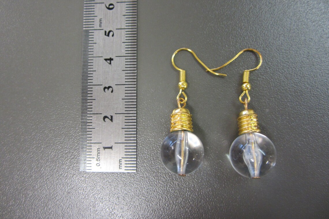 Light Bulb Earrings, Plastic Bulb Earrings, Imitation Light Bulbs ...