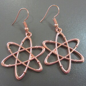Atom Earrings, Molecule Earrings, Atomic Earrings, Chemistry Jewelry ...