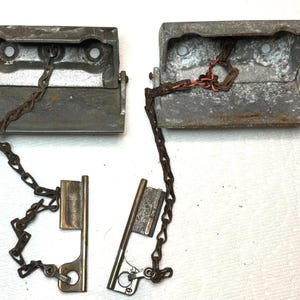 4 Antique Detex Watch Clock Station Security Watchman’s Box With Key - Etsy