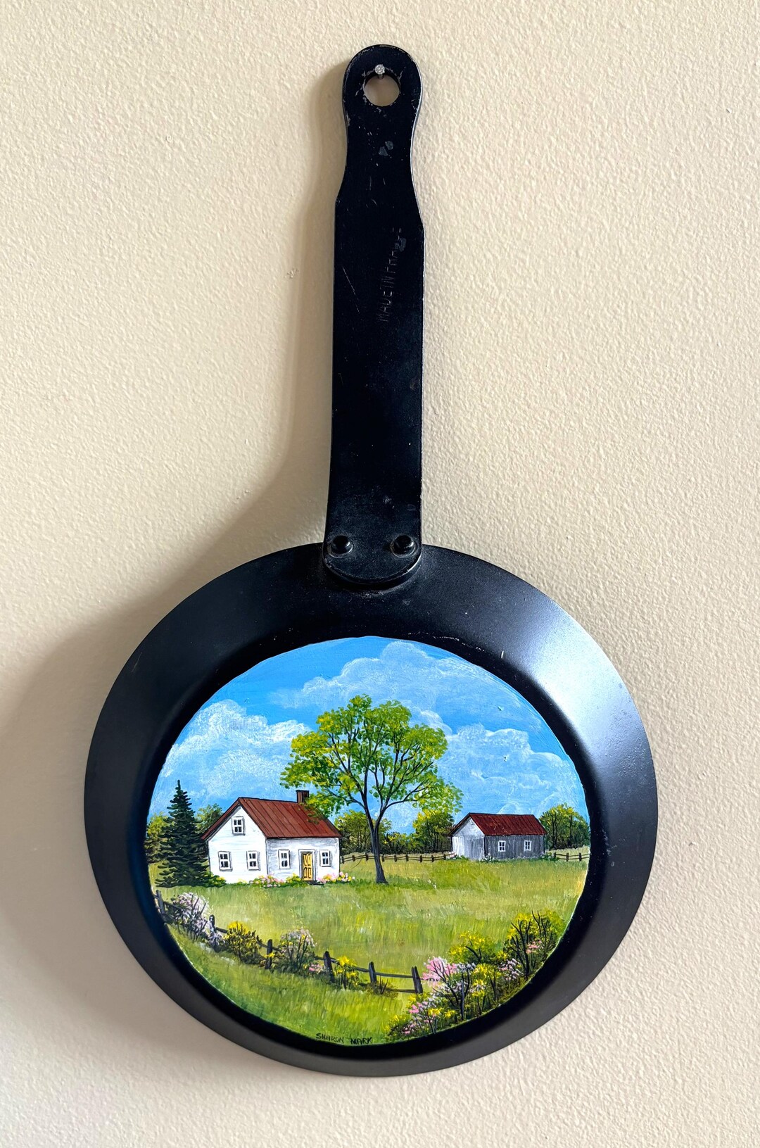 Sharon Mark Painting Folk Art Wall Decor Quebec Artist Hemmingford ...