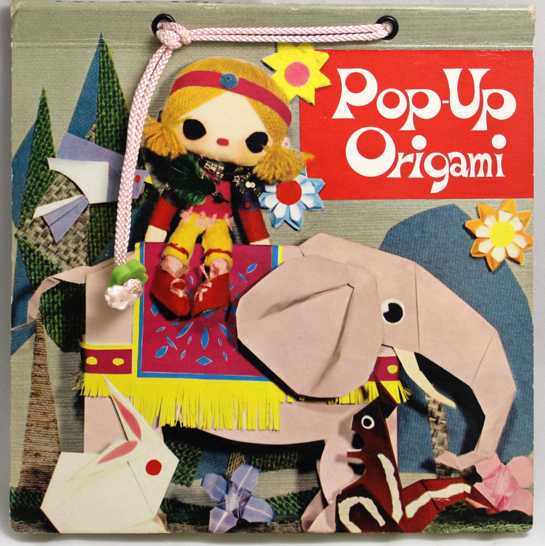 Pop up Book Japan Tatsuo Miyawaki 1962 Beautiful Origami Pattern Book ...