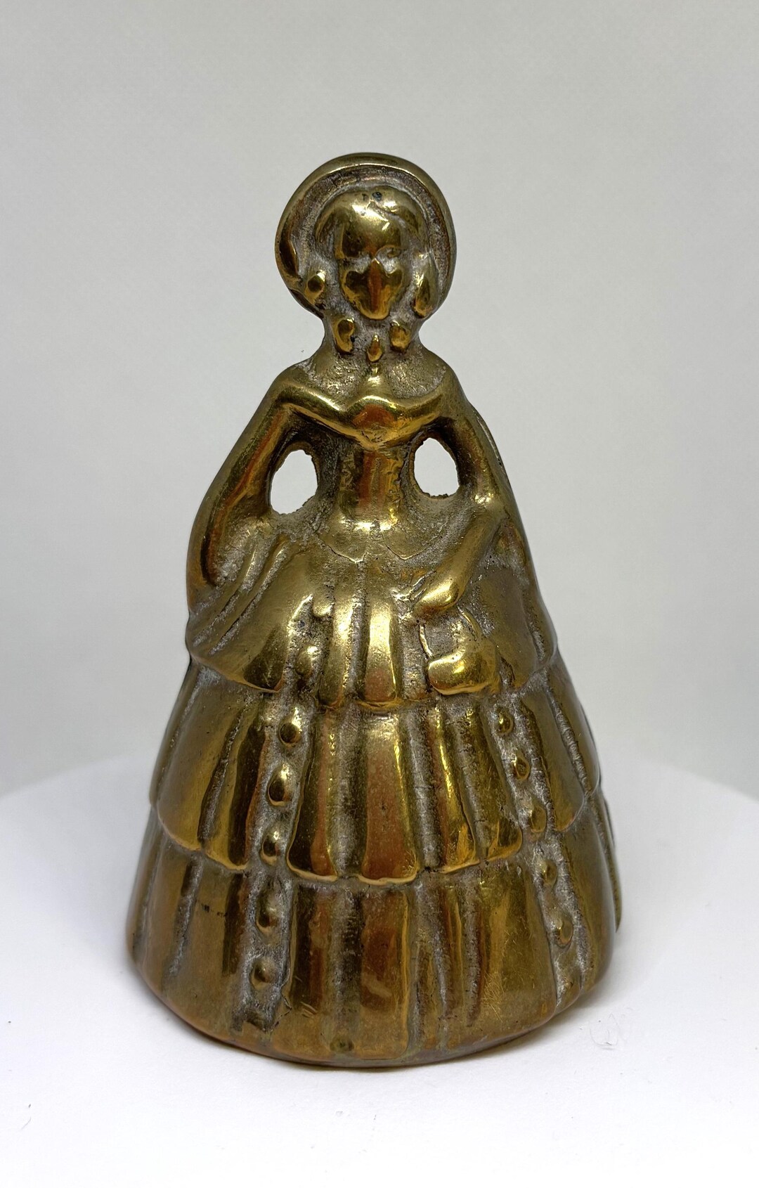 Brass Bell Southern Belle Solid Brass Nice Sound Vintage Woman in ...