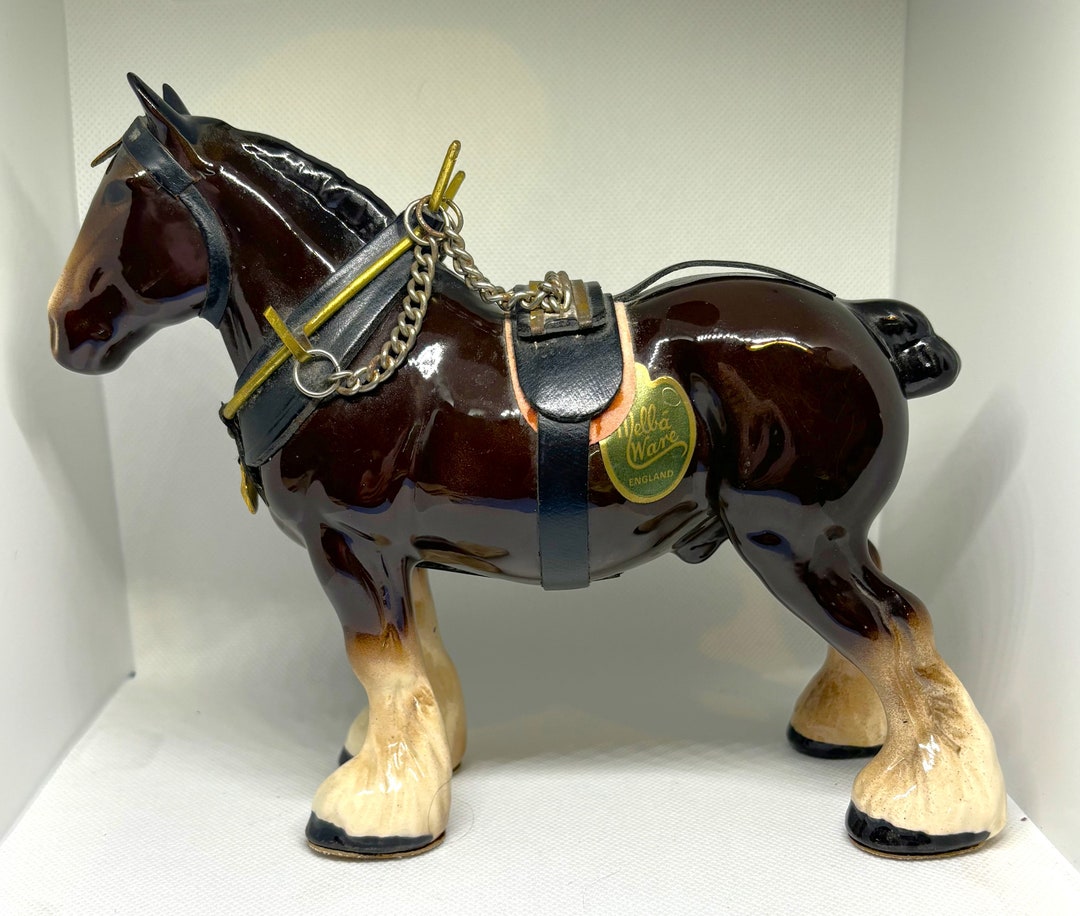 Free Shipping! Stunning Rare Vintage Draft Horse by Melba Ware With ...