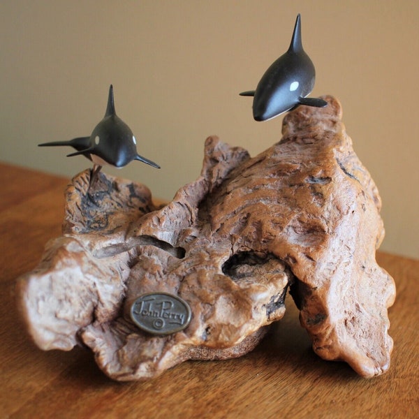Orca Wood Carving - Etsy