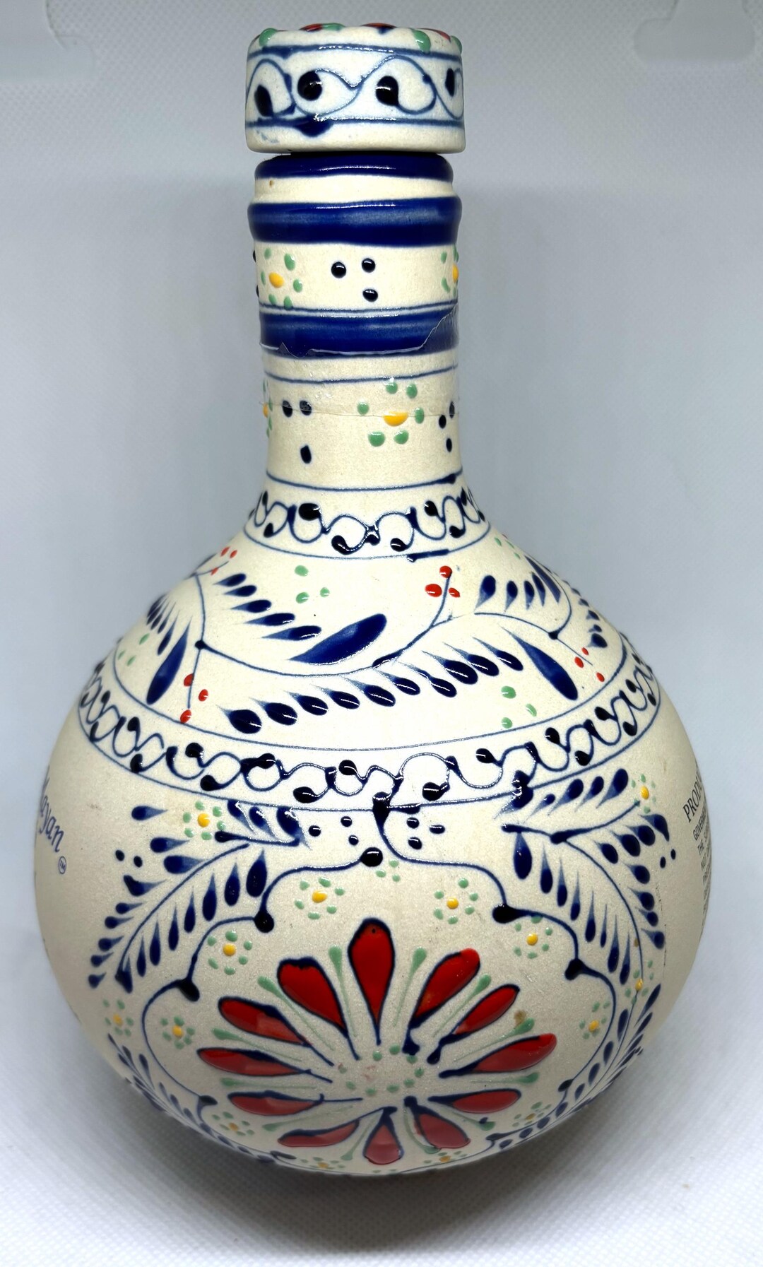 Grand Mayan Ultra Aged Empty Talera Tequila Bottle Gorgeous Colors - Etsy