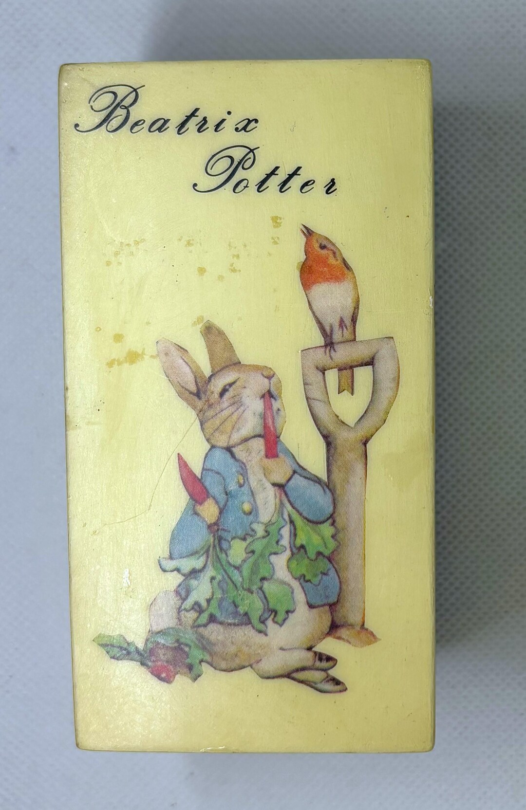Unusual Vintage Beatrix Potter Tiny Wood Box Super Cute - Etsy