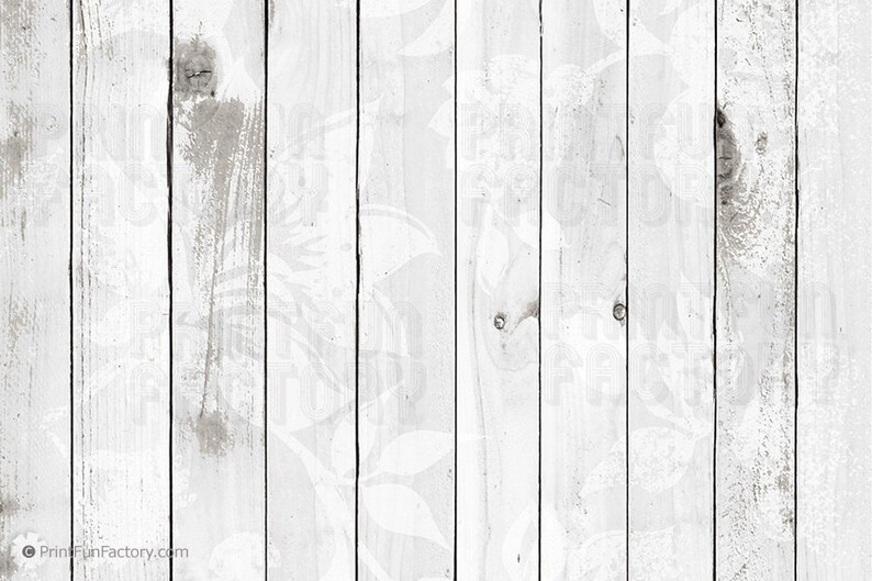 White Wood Digital Paper White Wash Pattern Distressed Wood | Etsy