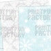 Winter Digital Paper Blue and Gray Cold Snow Winter Snowflake Patterns ...