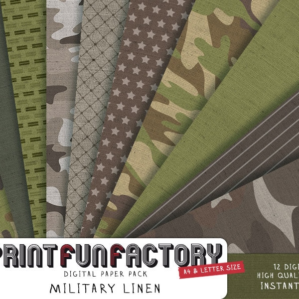 Military Fabric - Etsy