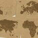 World Maps Digital Paper Maps of the World Burlap - Etsy