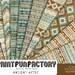 Aztec Digital Paper Ancient Aztec Tribal Pattern Background - Etsy