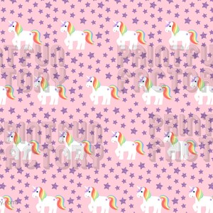 Unicorn Digital Paper - Unicorn Rainbow Glitter Background Paper - 12 ...