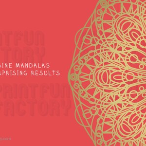 Mandala Digital Clip Art - Gold & Glitter Mandalas - INSTANT DOWNLOAD ...