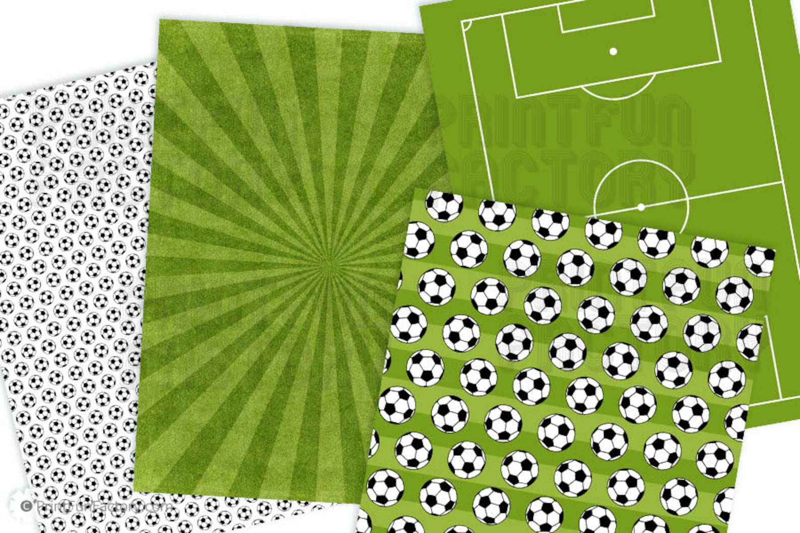 Soccer Digital Paper Grass Paper Sports World Cup Background 12 Digital ...