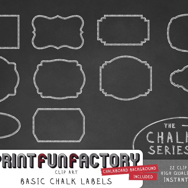 Chalkboard Frames - Etsy