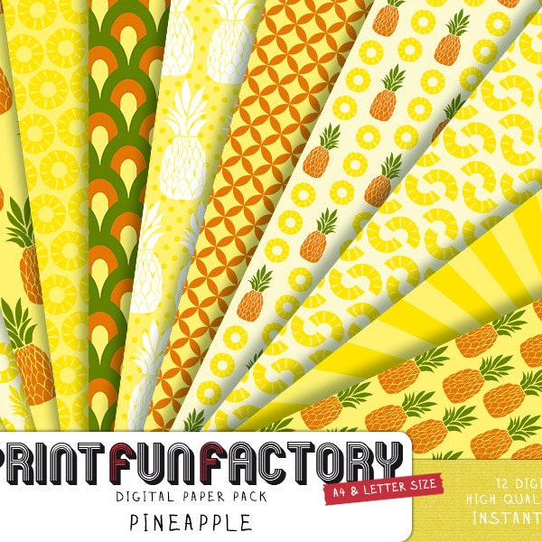 Pineapple Paper - Etsy