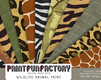 Black & Gold Animal Skin Animal Print Pattern Giraffe - Etsy UK