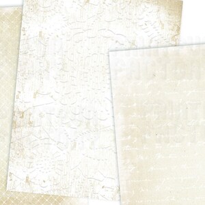 Wedding Digital Paper - Vintage White Wedding Pattern Love Marriage ...