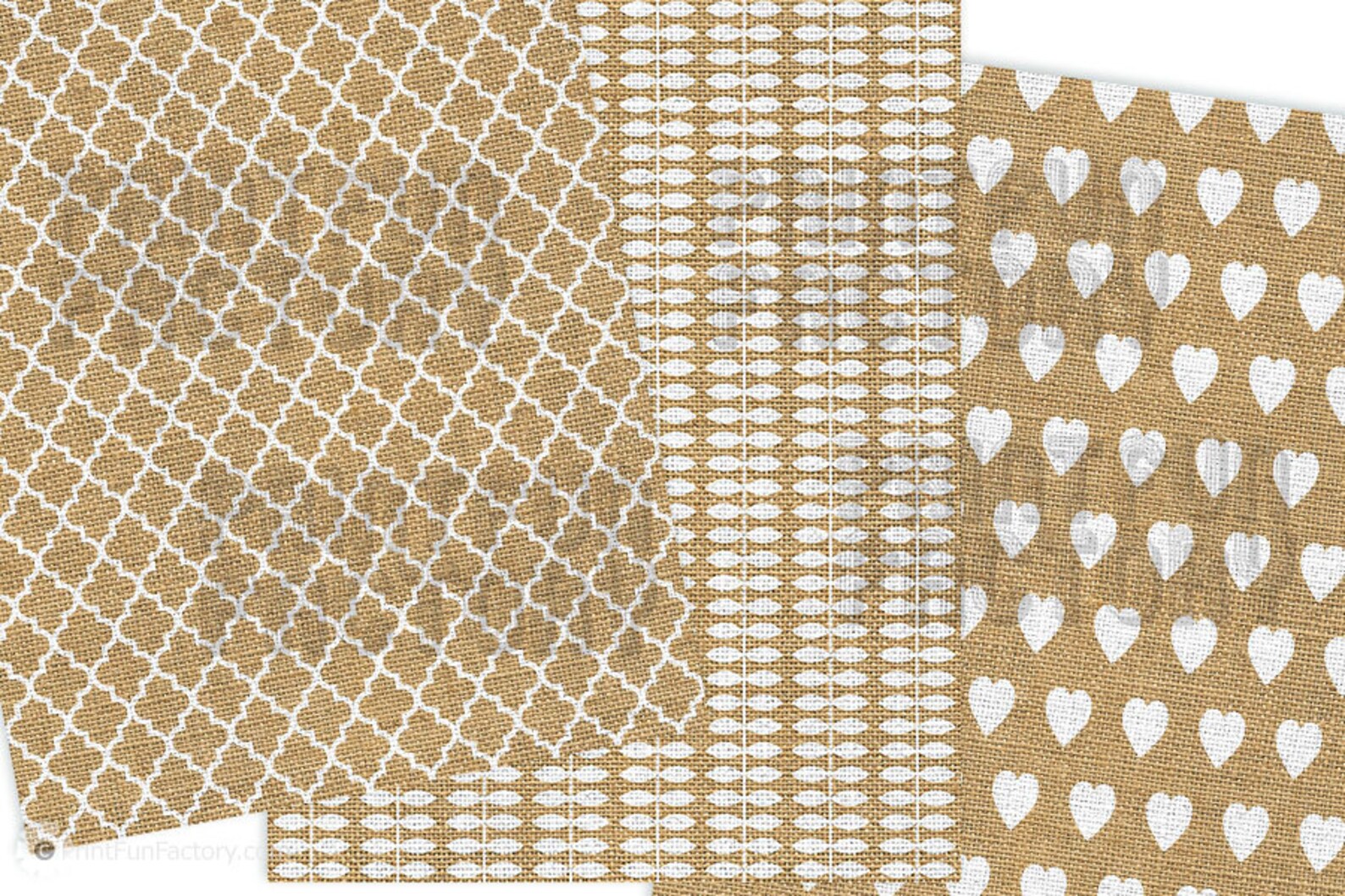 White Pattern Burlap Digital Burlap Paper Wedding Burlap 12 - Etsy