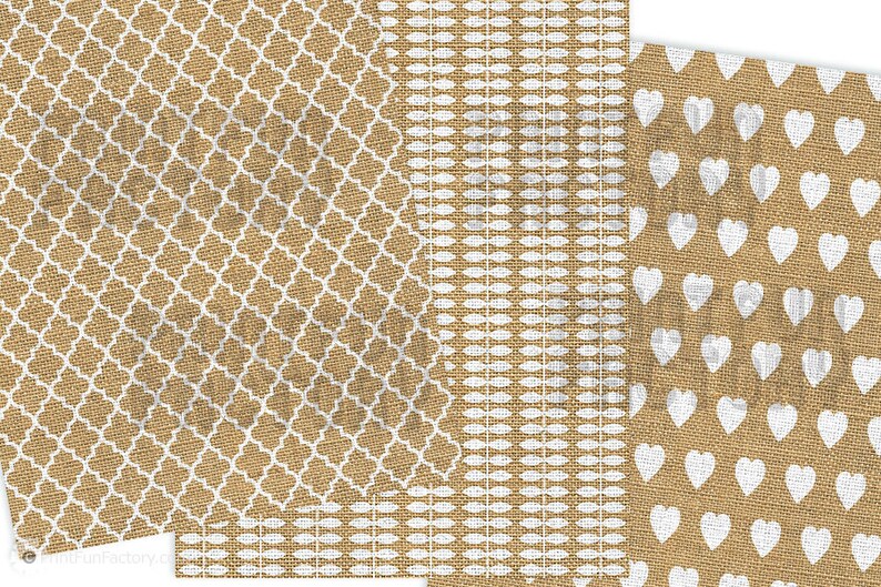White Pattern Burlap Digital Burlap Paper Wedding Burlap 12 - Etsy