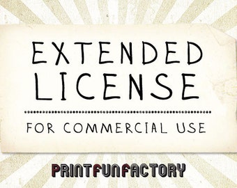 Extended Commercial License. Commersial Use. for a Single Product. No ...