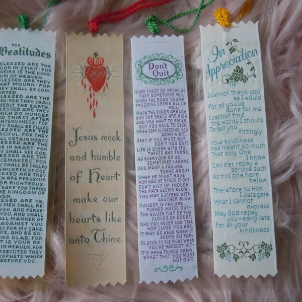 Beatitudes Bookmark - Etsy