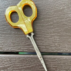 Bakelite Handled Scissors Curved Manicure Scissors Nail Cutting Tool ...