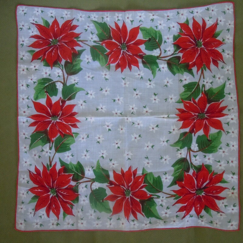 Christmas Hankie - Etsy