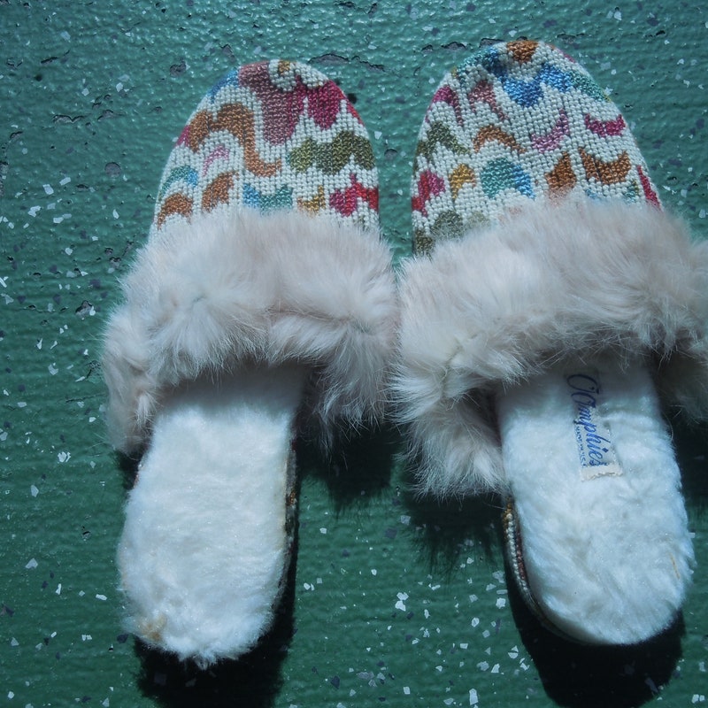 Vintage Slippers - Etsy