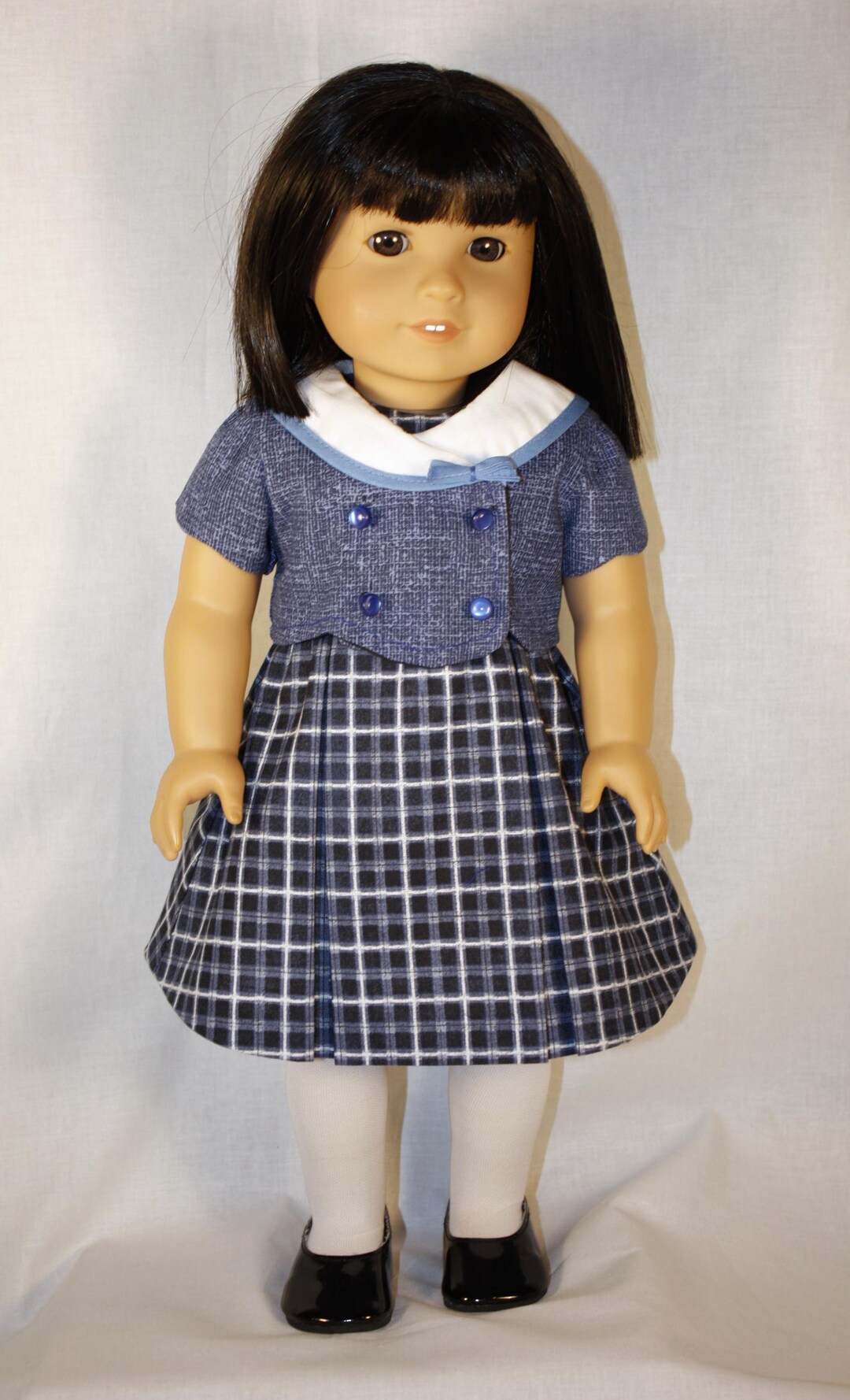 Miss Prim and Proper Dress 18 Inch Doll Clothing - Etsy