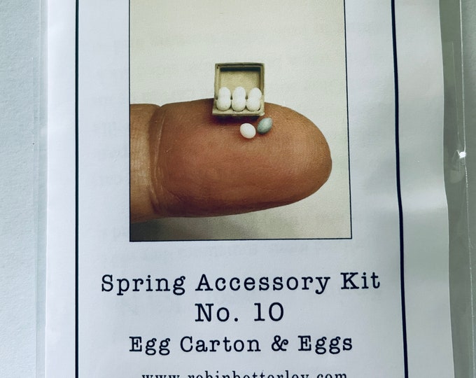 Robin Betterley 1/4” Scale Egg Carton & Eggs Kit - Etsy
