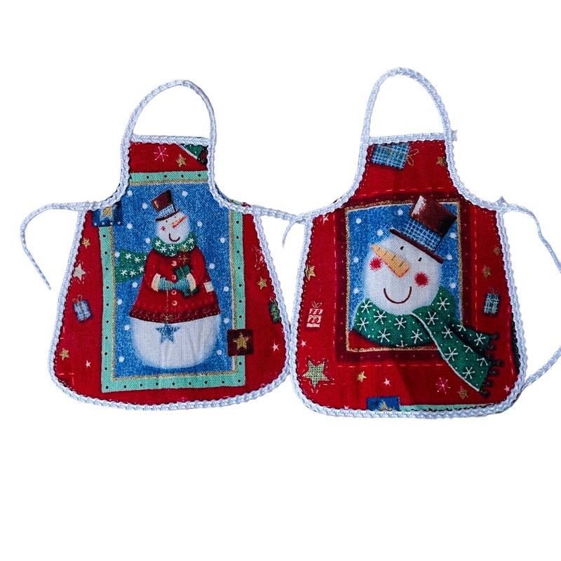 Snowman Apron - Etsy