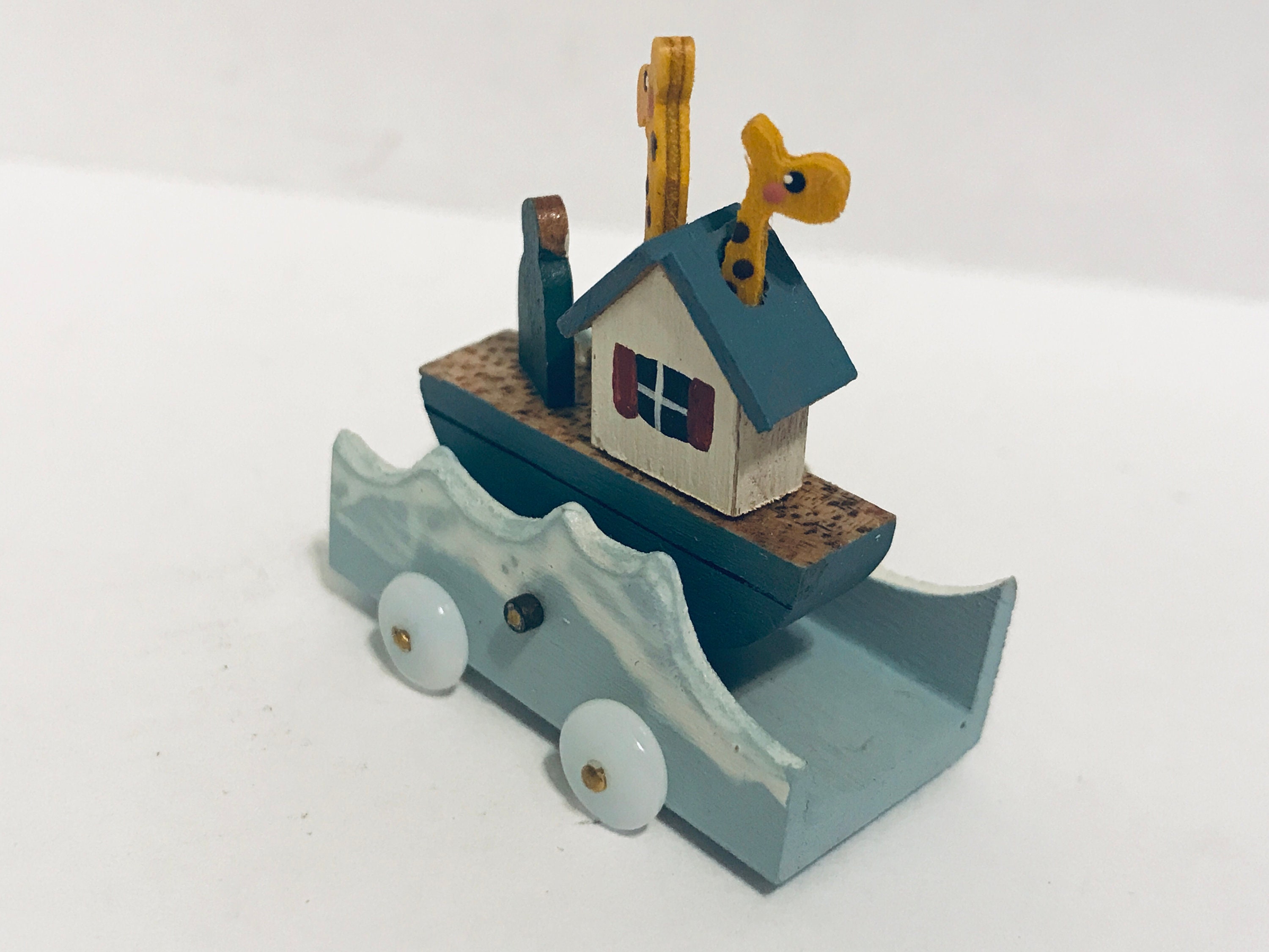 Dollhouse Miniature 1\u201d Scale Pull Toy by Yahna Schoenberger ...
