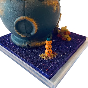 Dollhouse Miniature 1" Scale Witch Caldron Scene by Cat Wingler - Etsy