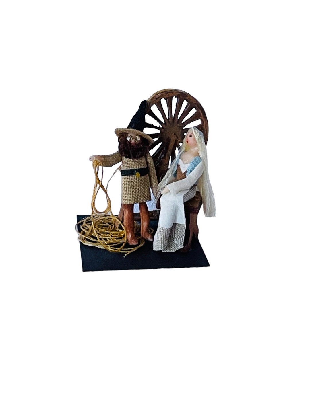 Dollhouse Miniature 1/4” Scale Rumpelstiltskin Doll by Cat Wingler - Etsy