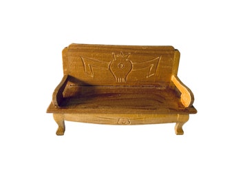 Miniature Park Bench in 1/12th Scale All Hand Made - Etsy