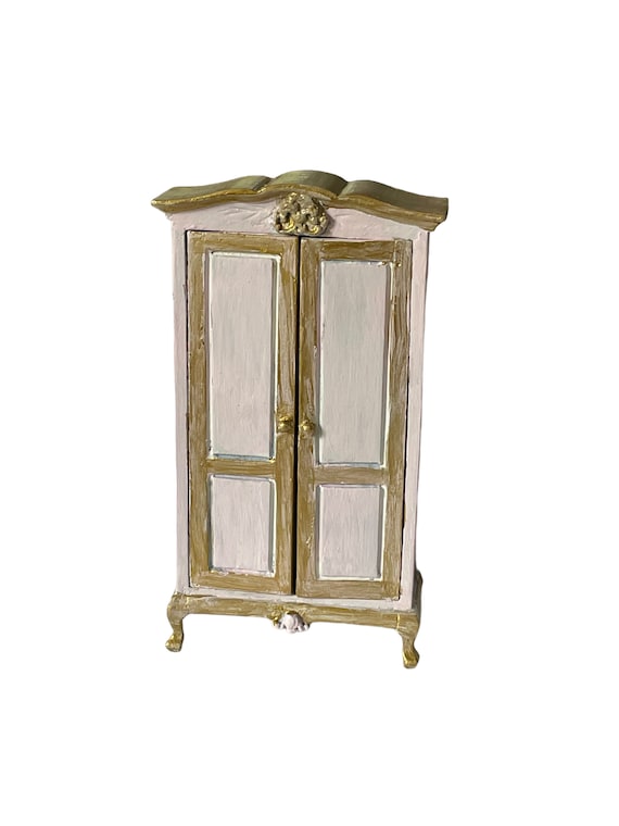 Dollhouse Miniature 1 Scale Armoire Etsy