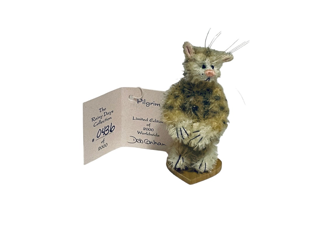 Miniature Deb Canham Vintage Pilgrim Cat - Etsy