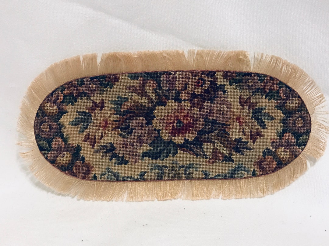 Dollhouse Miniature 1” Scale Vintage Petit Point Rug - Etsy