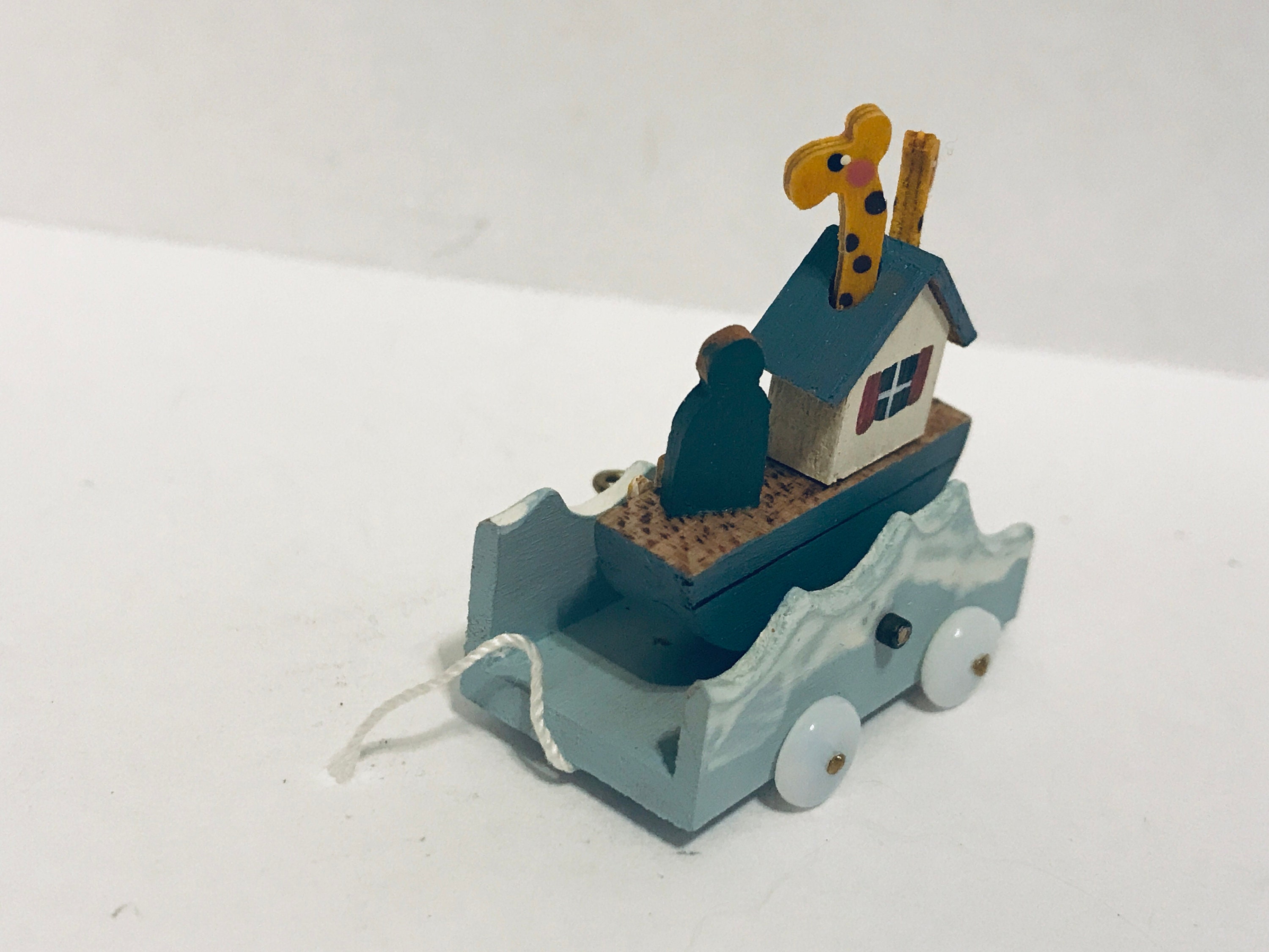 Dollhouse Miniature 1\u201d Scale Pull Toy by Yahna Schoenberger ...
