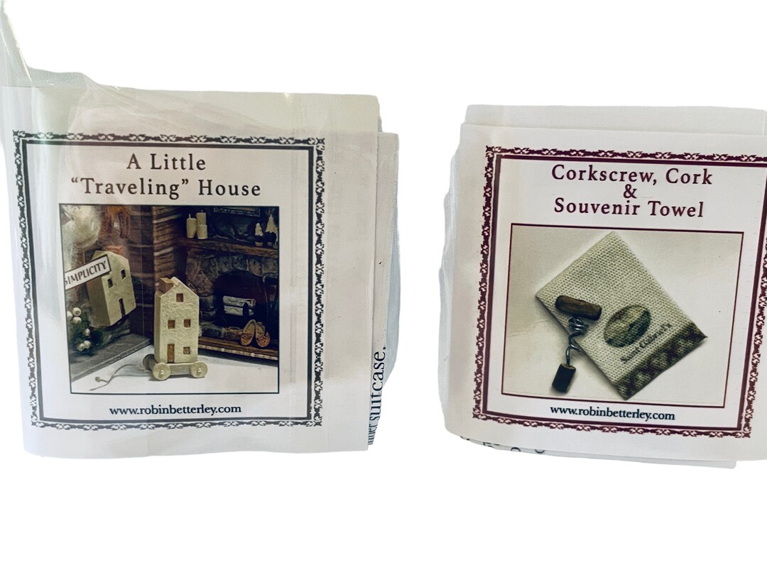 Dollhouse Miniature Robin Betterley Little Traveling House or Little ...