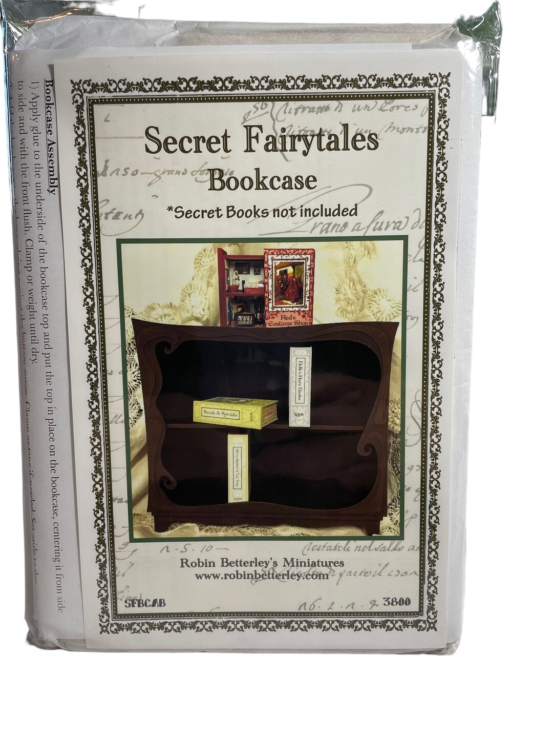 Robin Betterley Secret Fairytales Bookcase Kit - Etsy
