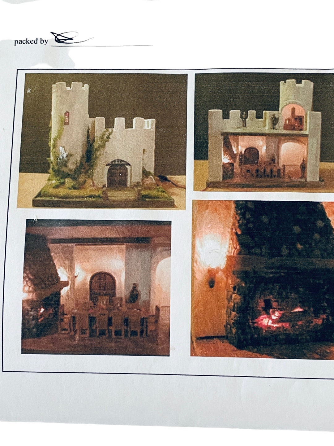 Dollhouse Miniature 1/4 Scale Medieval Castle Kit by Karen Cary - Etsy