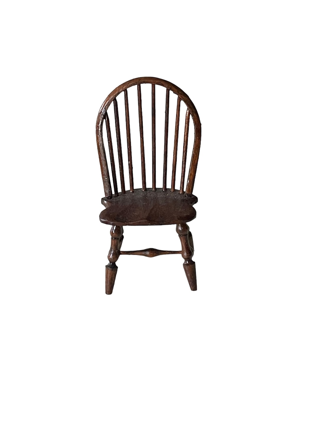 Dollhouse Miniature 1/2 Scale Vintage Windsor Chair by William Clinger ...