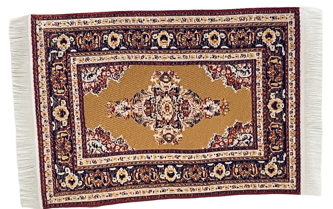 Dollhouse Miniature 1 Scale Persian Rug - Etsy